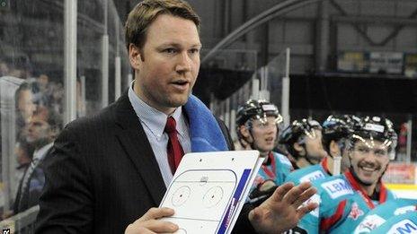 Sheffield Steelers hope to keep coach Gerad Adams - BBC Sport