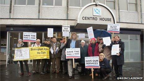 Ring and Ride reduced service 'saved' in West Midlands - BBC News