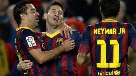 Lionel Messi sees specialists after vomiting during games - BBC Sport