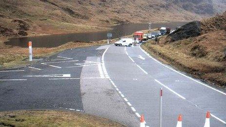 A83 Rest And Be Thankful re-opens after landslide - BBC News