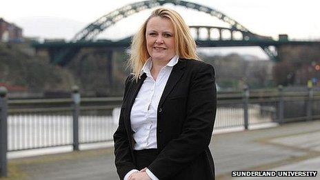 Sunderland student Deborah Whittle draws on child game for flood scheme ...