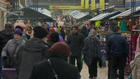 Plans for Walsall Market site go on show - BBC News