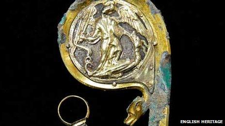 Furness abbot's crozier returns to abbey - BBC News