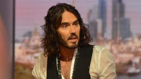 Russell Brand announces he is writing children's books - BBC News