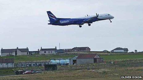'Record' year for Scottish regional airports - BBC News