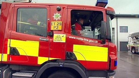 Nottinghamshire fire engine drivers at fault in 90% of crashes, study ...