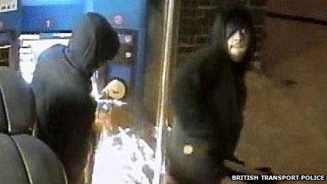 Angle grinder gang thefts: Damage put at £109k caused - BBC News