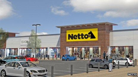 Sainsbury's and Netto in discount store tie-up - BBC News