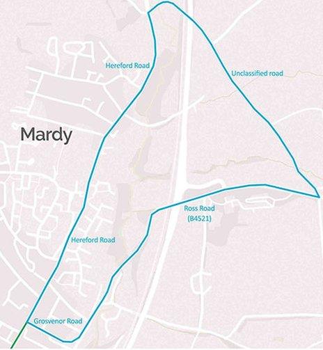 British Cycling race closes Monmouthshire roads - BBC News