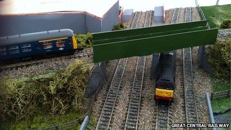 Great Central Railway bridge gets go-ahead - BBC News