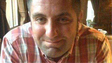 Michael Pearce 'brilliant' with murdered Alfie Sullock - BBC News