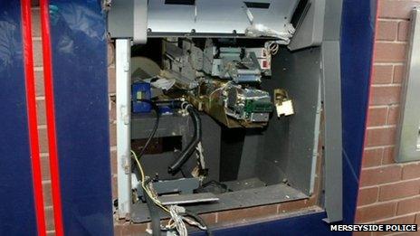 Five guilty of £500,000 cash machine explosion raids - BBC News