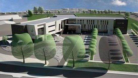 Work starts on £21m Chippenham campus for Wiltshire College - BBC News