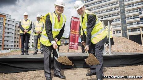De Montfort University embarks on £136m campus revamp - BBC News