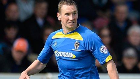 Andy Frampton: AFC Wimbledon defender announces retirement - BBC Sport
