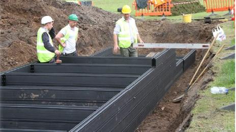 Coffin stacking idea in Banwell Cemetery to save space - BBC News