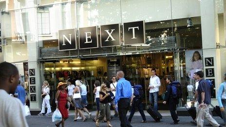 Next profits up as consumer confidence returns - BBC News