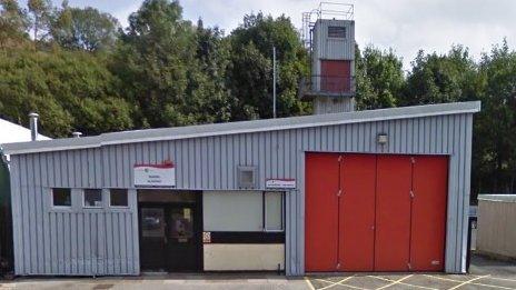 Porth fire station to close following review - BBC News