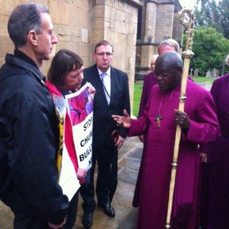 Jeremy Pemberton gay marriage case: Archbishop of York challenged - BBC ...