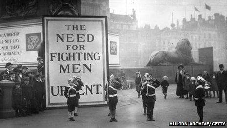 World War One: The story of the Welsh boy soldiers - BBC News