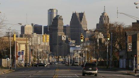 Detroit looks towards a new beginning - BBC News