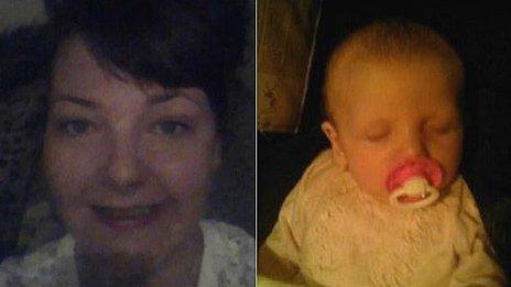 Blackpool missing mum and baby found - BBC News