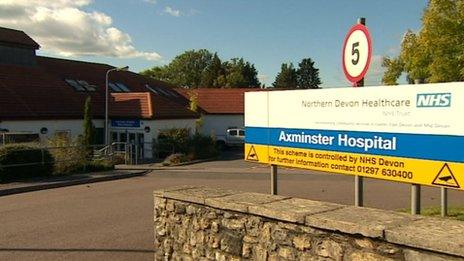 Axminster Hospital inpatient beds to close - BBC News