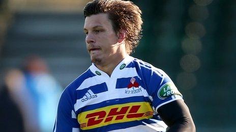 Michael Rhodes: South African flanker signs new Saracens contract - BBC ...