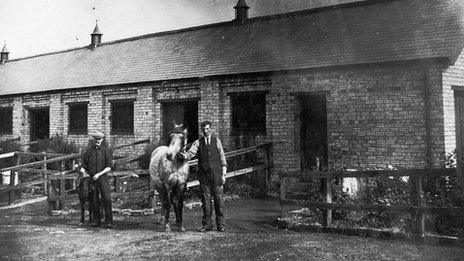 Beamish Museum recreates pit pony stable block - BBC News