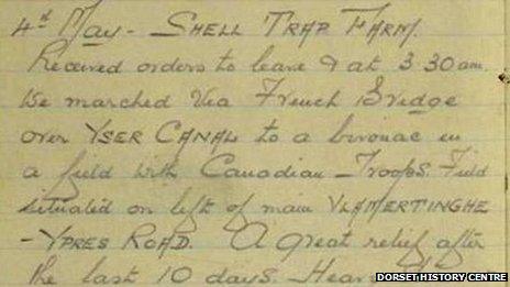 WW1 soldier's diary to be digitised - BBC News