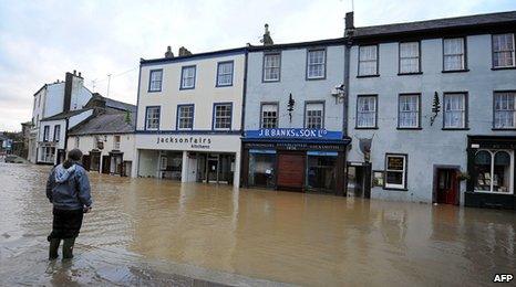 Cockermouth still feeling effects of November floods - BBC News