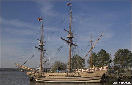 Early American colonists 'were hit by severe drought' - BBC News