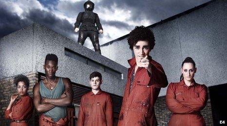 Misfits stars on the return of the award-winning show - BBC Newsbeat