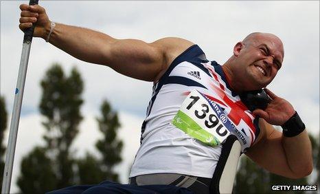 From nine to five to Paralympics for Danny Nobbs - BBC Sport