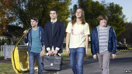 MTV axes US version of The Inbetweeners after one series - BBC News
