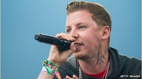 Professor Green delays album and tour after car crash - BBC News