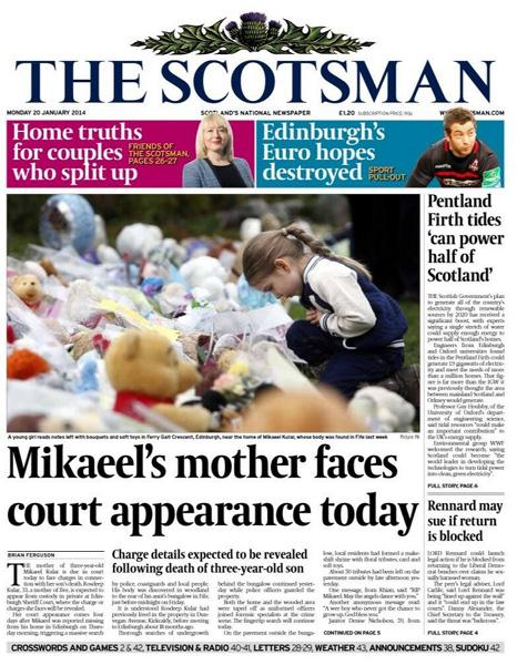 The front pages of Scotland's newspapers - BBC News