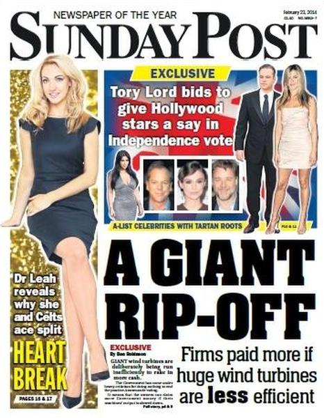 The front pages of Scotland's newspapers - BBC News