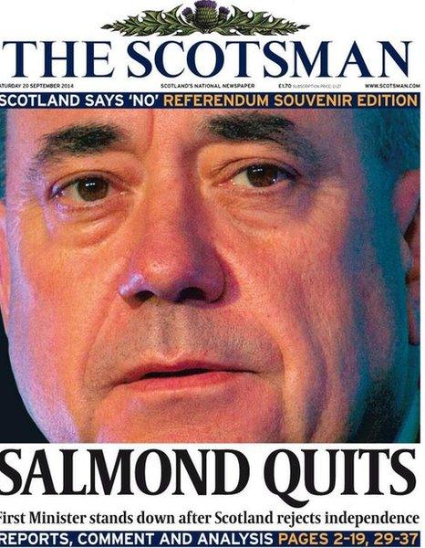 What the Scottish papers say - BBC News