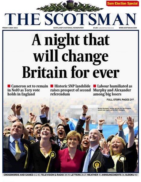 What the Scottish papers say - BBC News