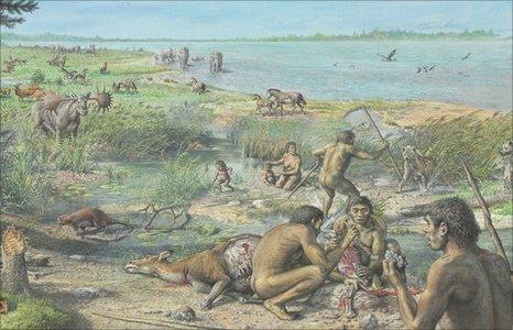 Humans' early arrival in Britain - BBC News