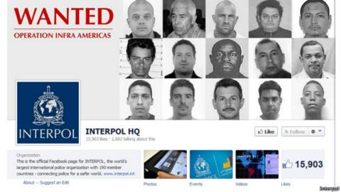 Interpol pede ajuda da população para prender procurados - BBC News Brasil