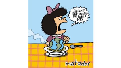 Cinco grandes del humor gráfico homenajean a Mafalda - BBC News Mundo