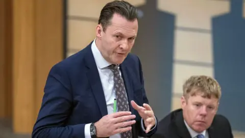 MSP Colin Smyth accused of hiding camera in Scottish Parliament toilet