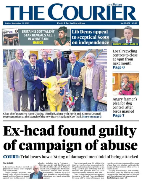 Scotland's papers: Clinic buffer zones and mass school closures