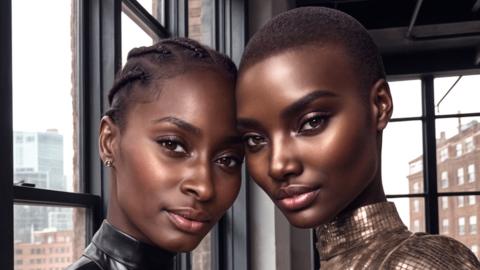 'My AI twin may get me more modelling work' - BBC News