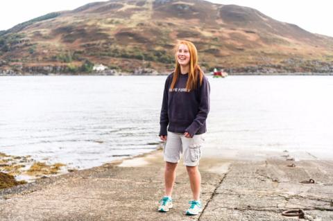 First female skipper of world's last ferry of its kind - BBC News