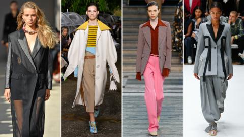 Fashion lookahead: Seven major looks for 2020 - BBC News