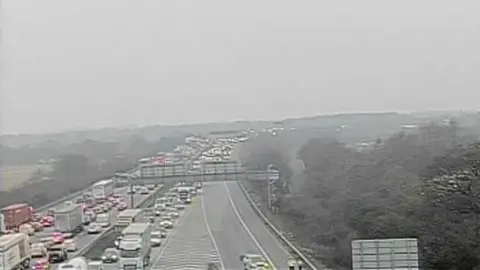 Partial M180 motorway closure near Doncaster after 'serious collision'