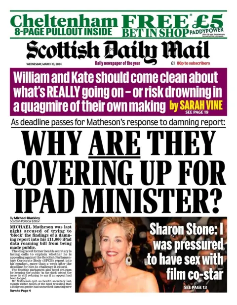 Scotlands Papers Drug Deaths Rise And Jason Leitch Steps Down